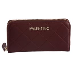 Valentino Handbags Geldbörse VALENTINO BAGS "NUR RE", lila (vino), Lederimitat, elegant, Kleinlederwaren, Damenbörse Geldbeutel Portemonnaie