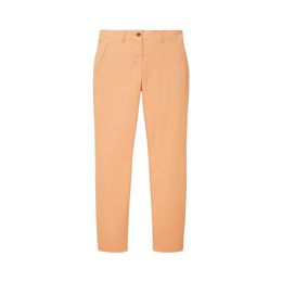 Tom Tailor Damen Chino Slim Hose, orange, Uni, Gr. 44/32