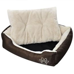 vidaXL - Warmes Hundebett mit Polsterkissen xl