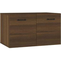 Wandschrank Braun Eichen-Optik 60x36,5x35 cm Holzwerkstoff vidaXL