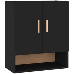 Wandschrank Schwarz 60x31x70 cm Holzwerkstoff vidaXL