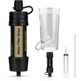 5000L Outdoor Tragbarer Wasserreiniger Survival Persönlicher Wasserreiniger Camping Wasserfiltersystem