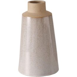 Boltze Gruppe - Boltze Vase Catrinia Gefäß in Beige Matt aus Steingut 2026125