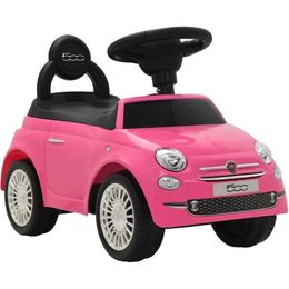 vidaXL - Kinder-Aufsitzauto Fiat 500 Rosa