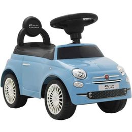 vidaXL - Aufsitzauto Fiat 500 Blau