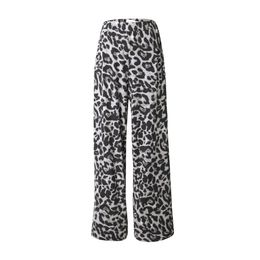 Vila Pants 'VILeoa' female size 36 Grey / Basalt grey / Black