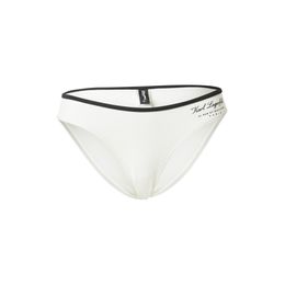 K by KARL LAGERFELD Karl Lagerfeld Bikinihose 'Hotel Karl' Damen Gr&ouml;&szlig;e XS creme / schwarz