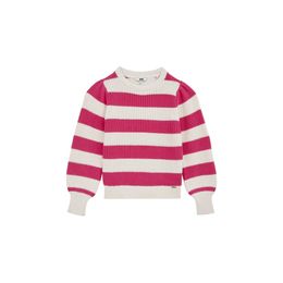 WE Fashion Pullover M&auml;dchen Gr&ouml;&szlig;e 134/140 pink / wei&szlig;