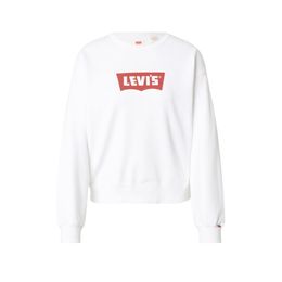 Levi's Levi's 'Graphic Iconic Heritage Crewneck Sweatshirt' Damen Gr&ouml;&szlig;e XL karminrot / wei&szlig;