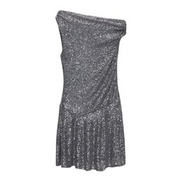 Pull&Bear Pull&bear Kleid Damen Gr&ouml;&szlig;e 38 grau / silber