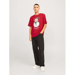 Jack & Jones Jack & Jones Shirt in Rot - 50% | Gr&ouml;&szlig;e L | Herren-plussize