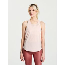 Saucony Trainingstop "Pinnacle" in Rosa - 69% | Größe S | Damen-outdoor-tops-shirts