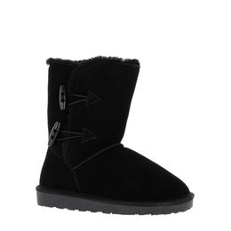 NICEBAY Leder-Winterboots "Branch" in Schwarz - 77% | Größe 36 | Damen-stiefel