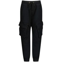 Vingino Cargohose in Schwarz - 50% | Größe 128 | Kinderhosen