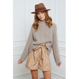 Joséfine Pullover in Taupe - 72% | Größe L | Damen-pullover-cardigans