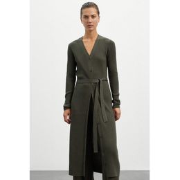 ECOALF Longcardigan in Khaki - 75% | Größe L | Damen-pullover-cardigans