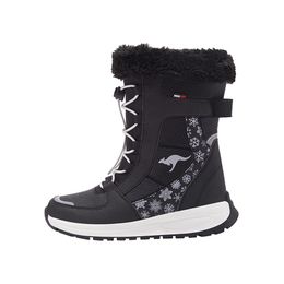 Kangaroos Winterstiefel "K-PE Gastin RTX" in Schwarz - 45% | Größe 37 | Kinderstiefel