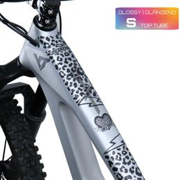 Unleazhed Rahmenschutzfolie S glossy Oberrohr - sonstiges Zubeh&ouml;r - Girls Shred black