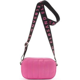 ELBSAND Umhängetasche 'Minibag' pink Gr. für Damen. Mit Ziernähte, Reißverschluss, Logoschriftzug