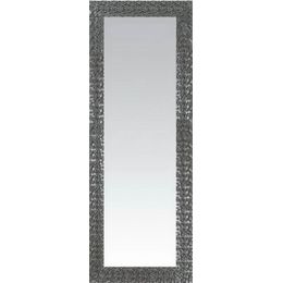 Dekospiegel Lenfra "Lisa", silber (silberfarben), B:55cm H:145cm T:2,5cm, Holz, Spiegel, Wandspiegel