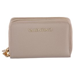 Valentino Handbags Geldbörse VALENTINO BAGS "STEREO RE", beige (ecru), Lederimitat, casual, Kleinlederwaren, Geldbeutel Portemonnaie Damenbörse