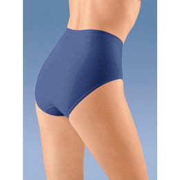 Slip Speidel Gr. 48, blau (jeansblau, erika), Damen, 92% Baumwolle, 8% Elasthan, Unterhosen