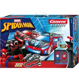 Autorennbahn Carrera "Carrera GO - Spider Racing (Marvel Spider-Man)", bunt, Autorennbahnen, Kinder