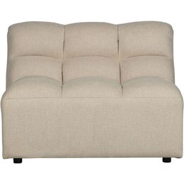 1,5-Sitzer Woood "Pepper Sessel", beige (sand), B:100cm H:79cm T:92cm, Sofas, frei im Raum stellbar, gepolstert, Breite 100 cm