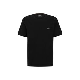 T-Shirt BOSS "T-Shirt Mix & Match T-Shirt R 1er Pack" Gr. M, schwarz, Herren, Obermaterial: 95% Baumwolle CO. 5% Elasthan EL., Shirts