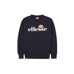 Sweatshirt Ellesse "Sweatshirt Suprios Sweatshirt Jnr" Gr. 128, blau, Jungen, Obermaterial: 80% Baumwolle CO. 20% Polyester PES., Sweatshirts