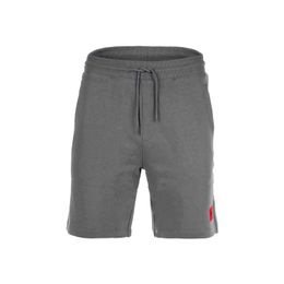 Shorts Hugo "Shorts DIZ222", Herren, Gr. L, N-Gr, grau (open grau 086), Obermaterial: 100% Baumwolle CO., Hosen