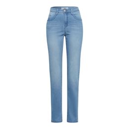 5-Pocket-Jeans Brax "Style MARY", Damen, Gr. 38L (76), Langgrößen, blau (hellblau), 96% Baumwolle, 4% Elasthan, Jeans