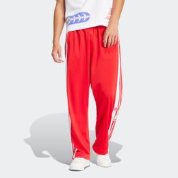 Sporthose adidas originals "ADIBREAK TP" Gr. L, N-Gr, rot (better scarlet), Herren, Obermaterial: 100% Polyester, Hosen