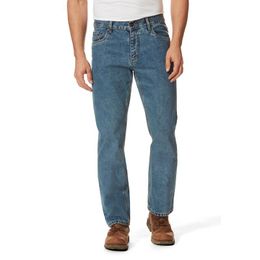 HERO by John Medoox 5-Pocket-Jeans »Denver Denim Regular Straight Rigid« Straight Fit Casual Clean Wash Denim Jeans für Herren blue stone 36 -...