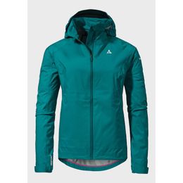 Schöffel SCHÖFFEL Outdoorjacke »2.5L Jacket Tarvis L« mit Kapuze 6895 - grün 36 Hohe Multi-Funktionalität durch 2,5-Lagen VENTURI Bekleidung