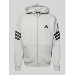 adidas Sportswear Sweatjacke mit Label-Stitching