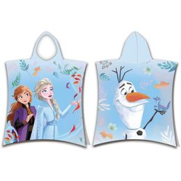 Poncho-Handtuch aus Baumwolle mit Kapuze 50x115 Frozen