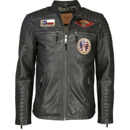 Top Gun Beef, Lederjacke