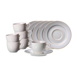 Ritzenhoff & Breker Ritzenhoff & Breker Espressotassen mit Untertassen Laredo 90 ml 6er Set