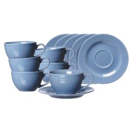 Ritzenhoff & Breker Ritzenhoff & Breker Kaffeetassen mit Untertassen Levi 220 ml 6er Set
