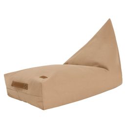 nobodinoz - Oasis Kinder-Sitzsack, 109 x 53 cm, fawn