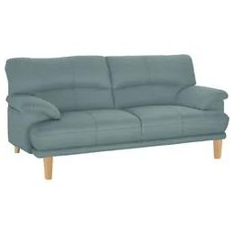 3-Sitzer Trendmanufaktur "Cecilia, Sofa in italienischem Design", grün (mint), B:200cm H:87cm T:90cm, Sofas, mit tollem Sitzkomfort, extrabequeme Armlehnen, Holzfüße