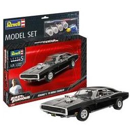 Modellbausatz Revell "Fast & Furious - Dominics 1970 Dodge Charger", bunt, Modellbausätze, KinderB:8,1cm H:5,7cm L:21,6cm, Kunststoff, B:8,1cm H:5,7cm L:21,6cm