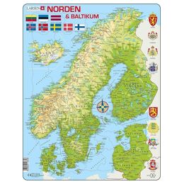 Larsen Puzzles The North (75 pcs)