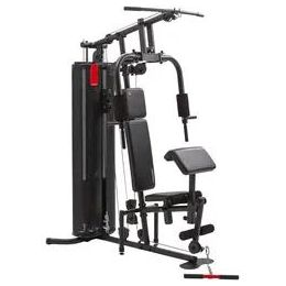 Kraftstation Christopeit Sport "SP 2000", schwarz, KraftstationenB:115cm H:200cm L:145cm, multifunktionale Fitnessstation, max. Trainingsgewicht 56 kg, B:115cm H:200cm L:145cm