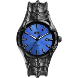 Quarzuhr Diesel "VERT", schwarz, Armbanduhren, Herren, Armbanduhr, Herrenuhr, Edelstahlarmband, analog, Tag