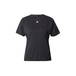 adidas Performance Funktionsshirt 'Designed for Training' Damen Größe XXXL/4XL schwarz / weiß