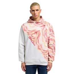 Carlo Colucci Sweatshirt 'Draicchio' Herren Größe XL pink / weiß