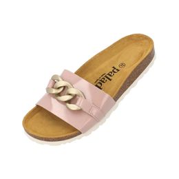 Palado Pantolette 'Gozo' Damen Gr&ouml;&szlig;e 39 gold / rosa