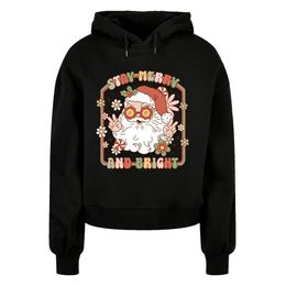 F4NT4STIC Sweatshirt 'Stay Merry And Bright Hippie Santa' female Black size S
